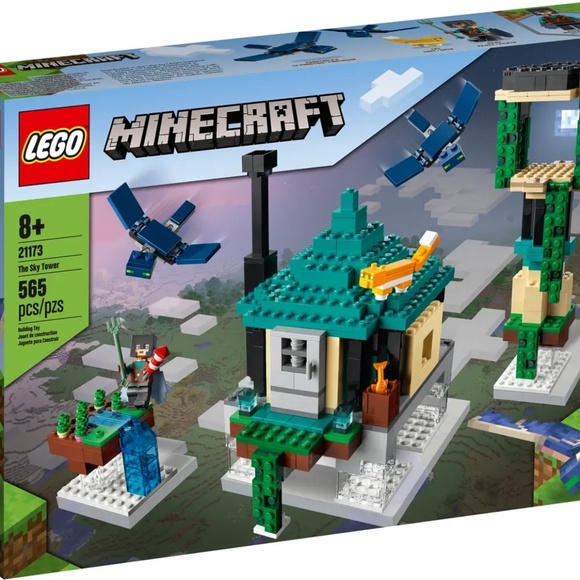 Lego | Toys | Lego Minecraft The Sky Tower 2173 | Poshmark